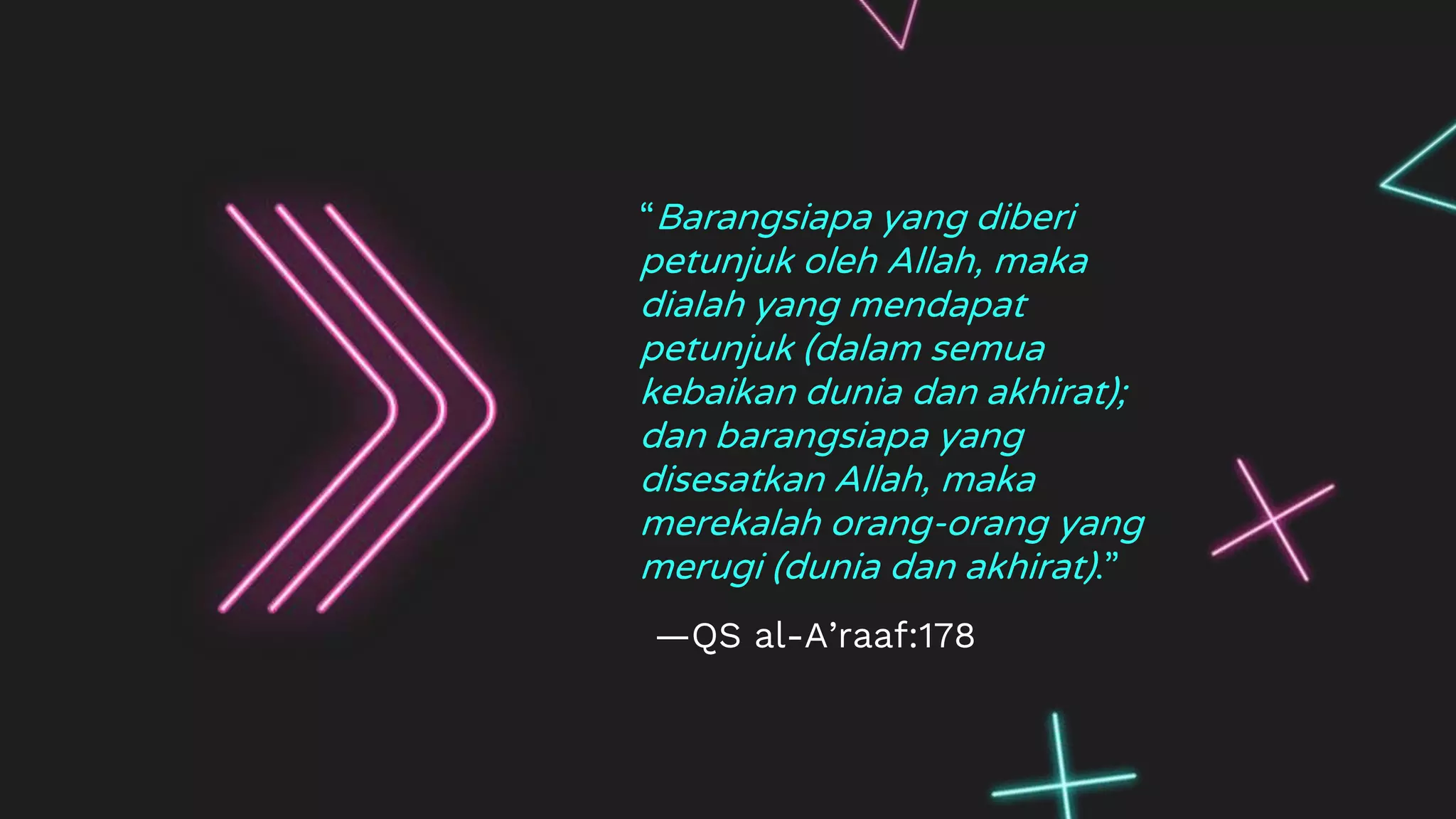 PETUNJUK ALLAH SWT (HIDAYAH) | PPTX