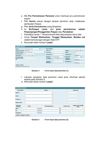 Petunjuk buat paspor | PDF