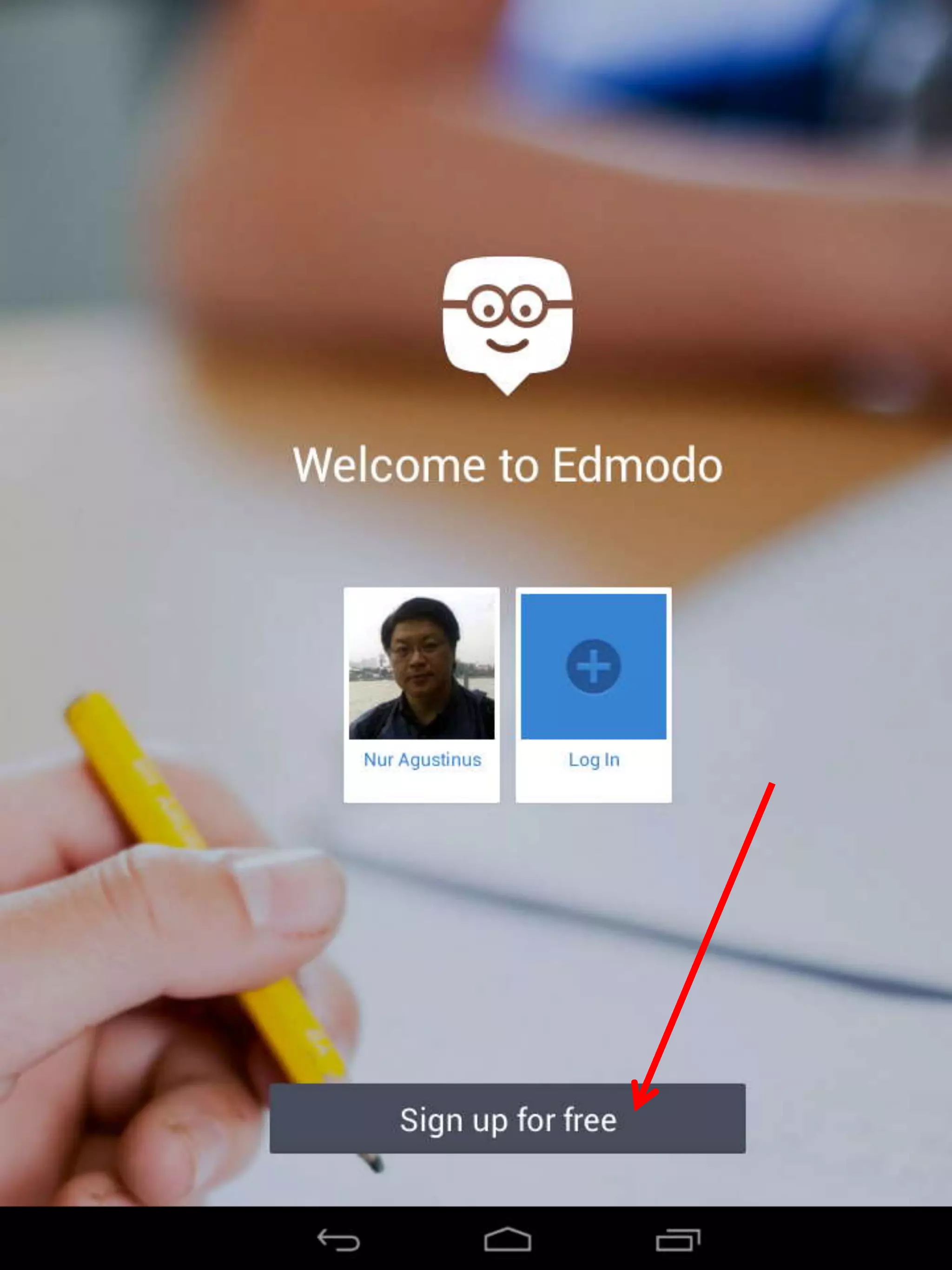 Petunjuk mendaftar kelas edmodo di smartphone | PDF