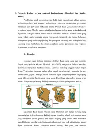 Petunjuk evolusi | PDF