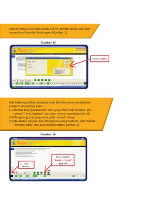 Petunjuk install dan penggunaan simulasi cat | PDF