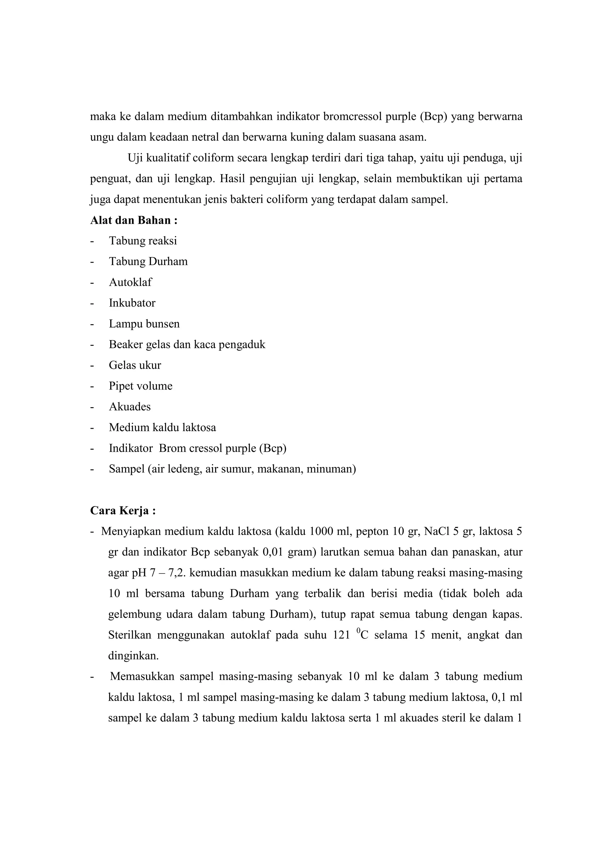 Petunjuk Mikrobiologi | PDF