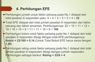 Petunjuk pembuatan swot | PPTX