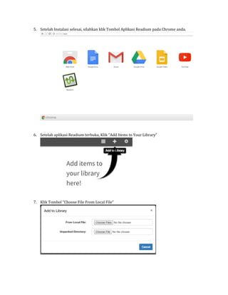 Petunjuk penggunaan e modul | PDF