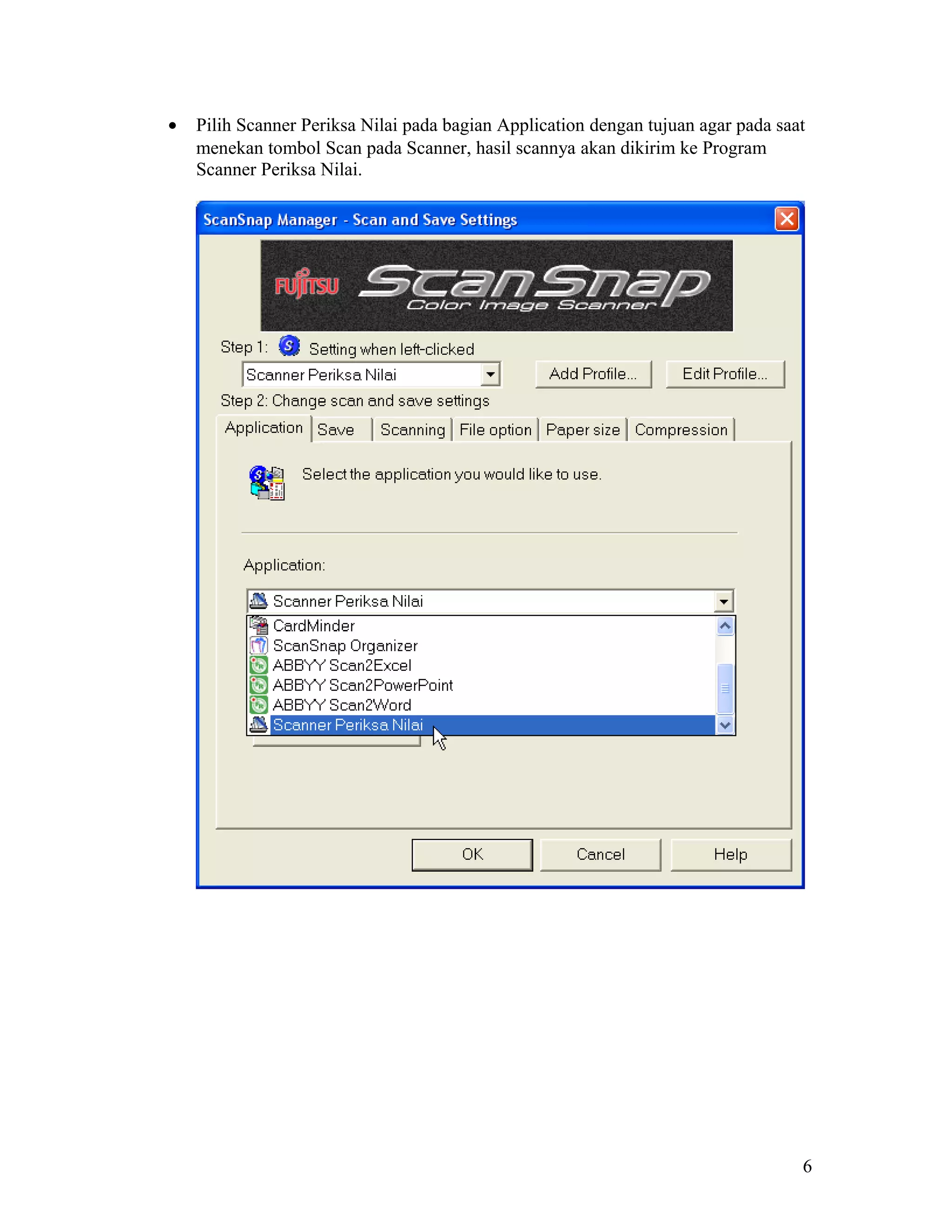 Petunjuk penggunaan scansnap | DOC