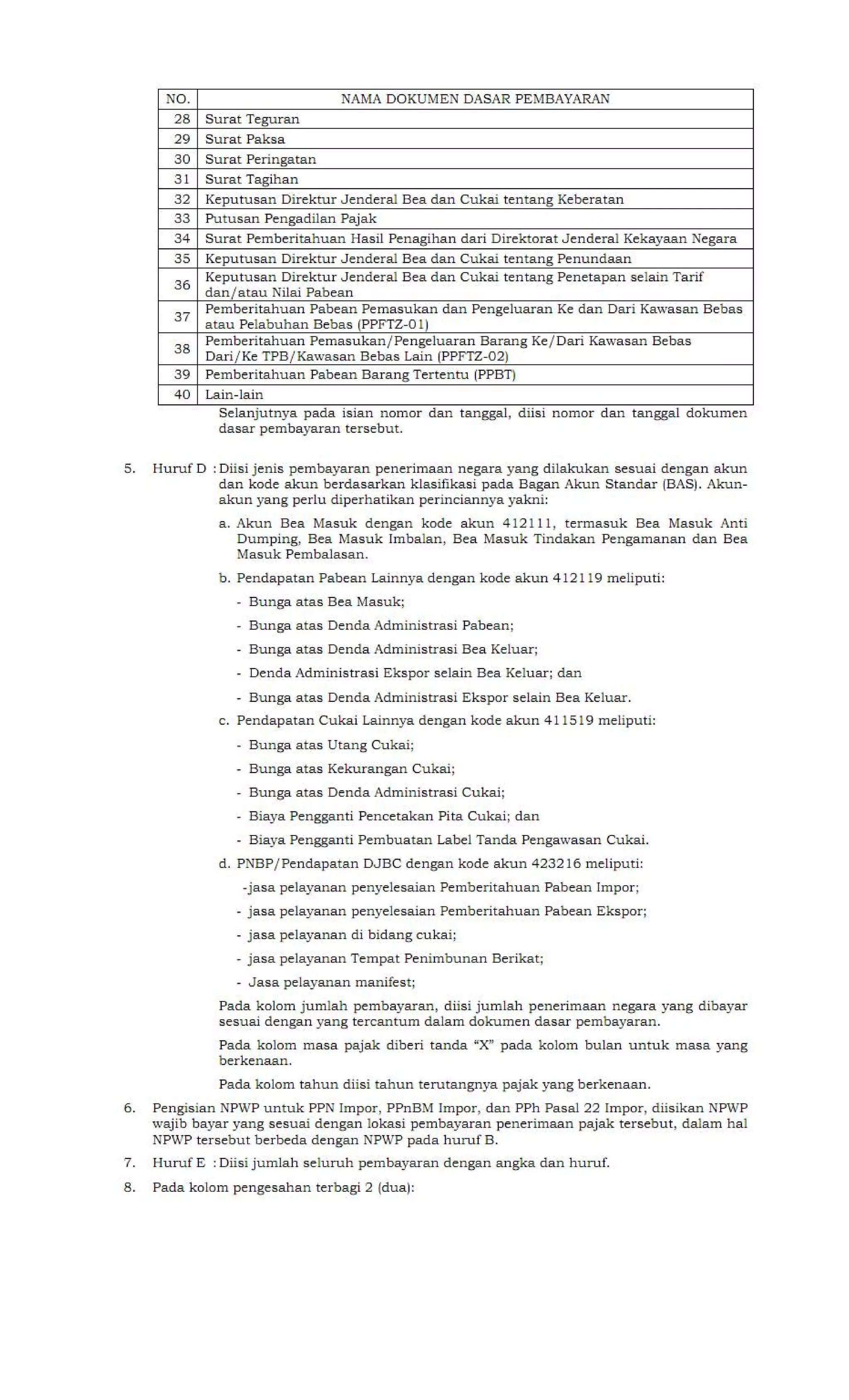 Petunjuk pengisian sspcp | PDF