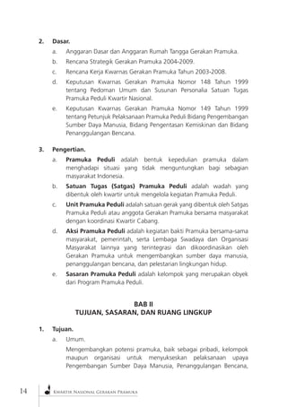 Petunjuk penyelenggaraan pramuka peduli | PDF
