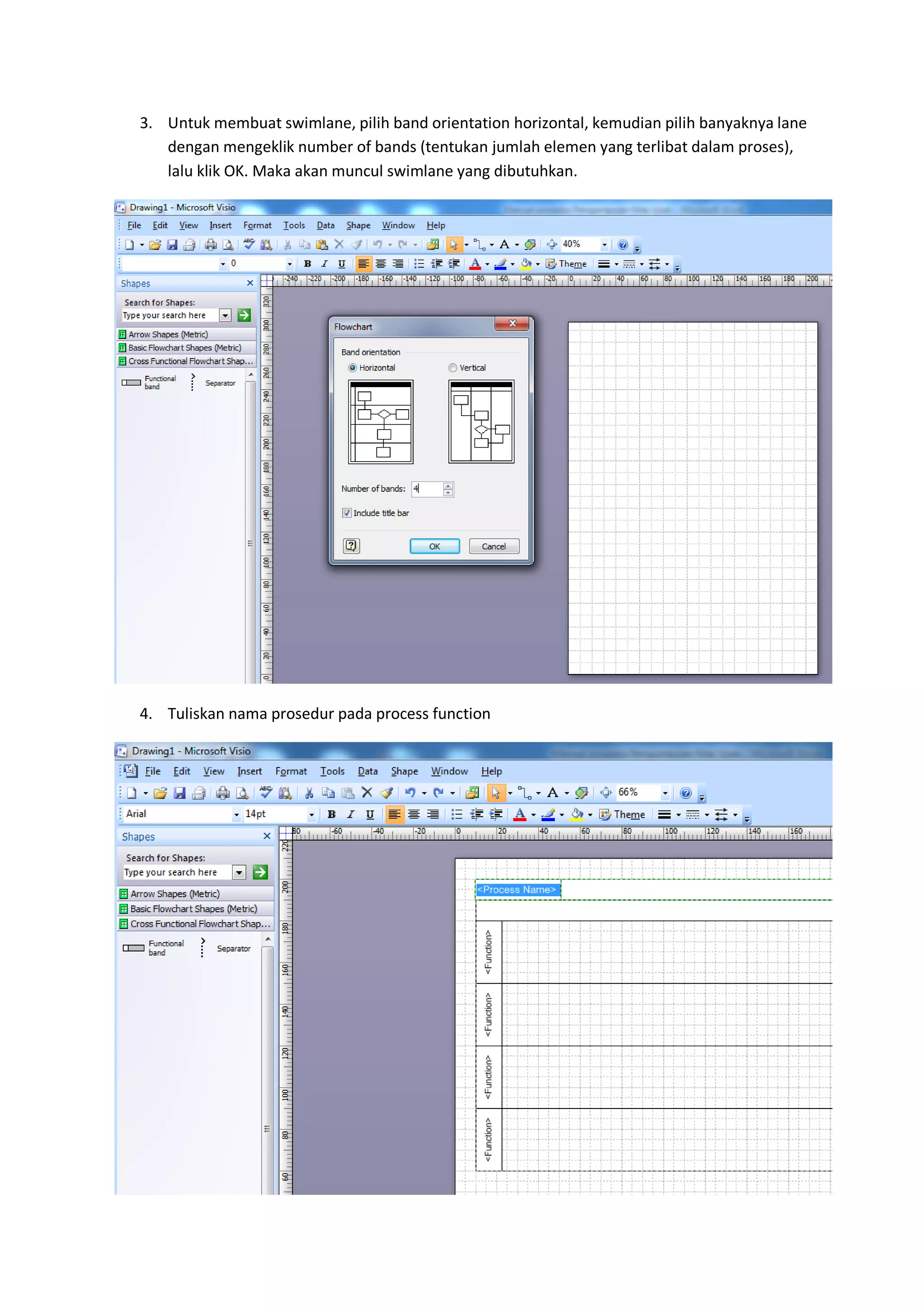 Petunjuk praktis menggambar flowchart | PDF