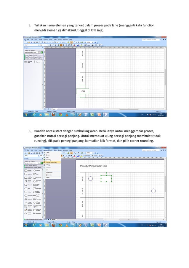 Petunjuk praktis menggambar flowchart | PDF