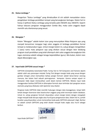 Petunjuk registrasi kta pgri | PDF