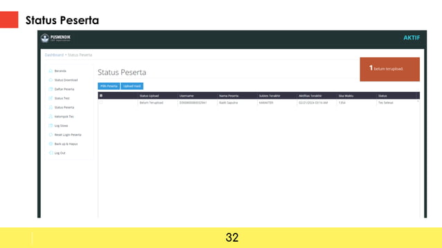 Petunjuk Teknis Aplikasi Pelaksanaan OSNK 2024 | PDF