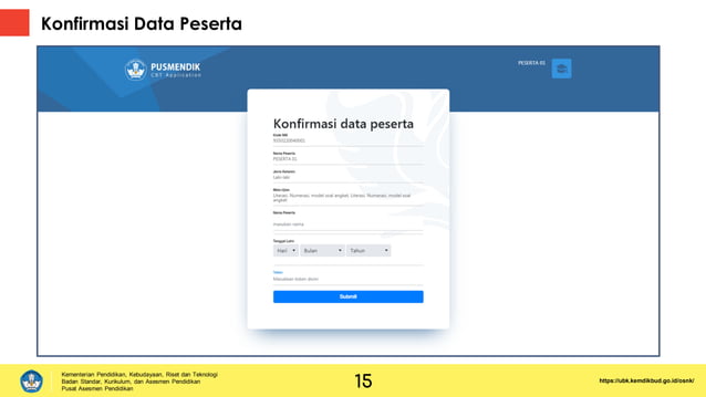 Petunjuk Teknis Penggunaan Aplikasi OSNK 2024 | PDF