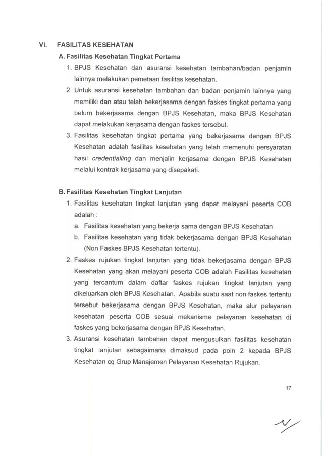 Petunjuk Teknis Koordinasi Manfaat (Coordination of Benefit) BPJS ... Petunjuk Teknis Koordinasi Manfaat (Coordination of Benefit) BPJS ...