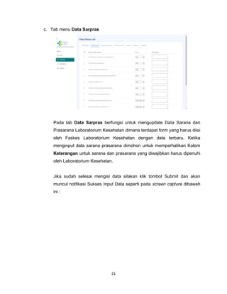 Petunjuk Teknis Data Fasyankes Online DFO | PDF