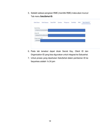 Petunjuk Teknis Data Fasyankes Online DFO | PDF