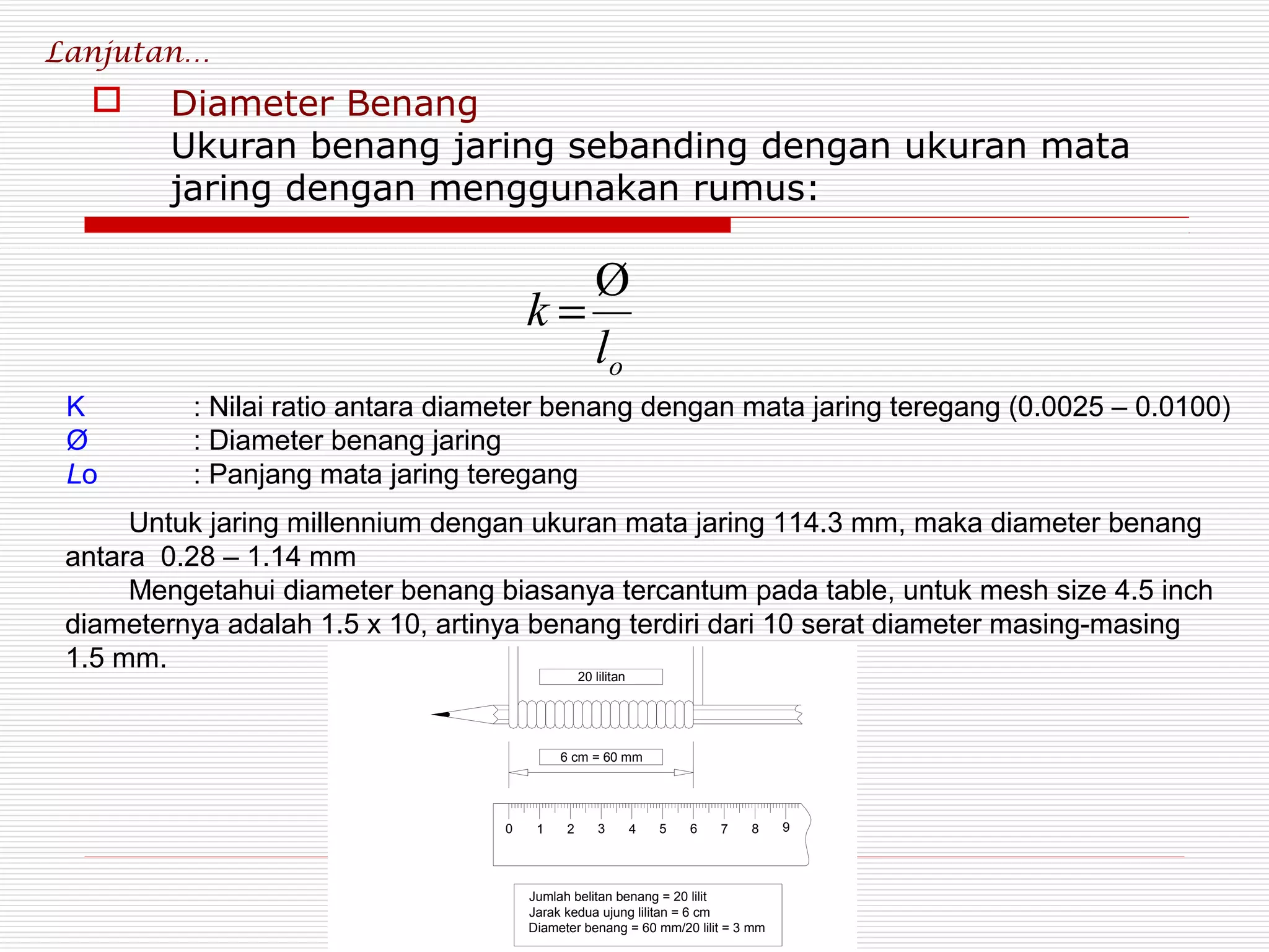 Petunjuk teknis gill net millenium | PPT
