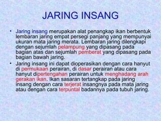Petunjuk teknis gill net millenium | PPT