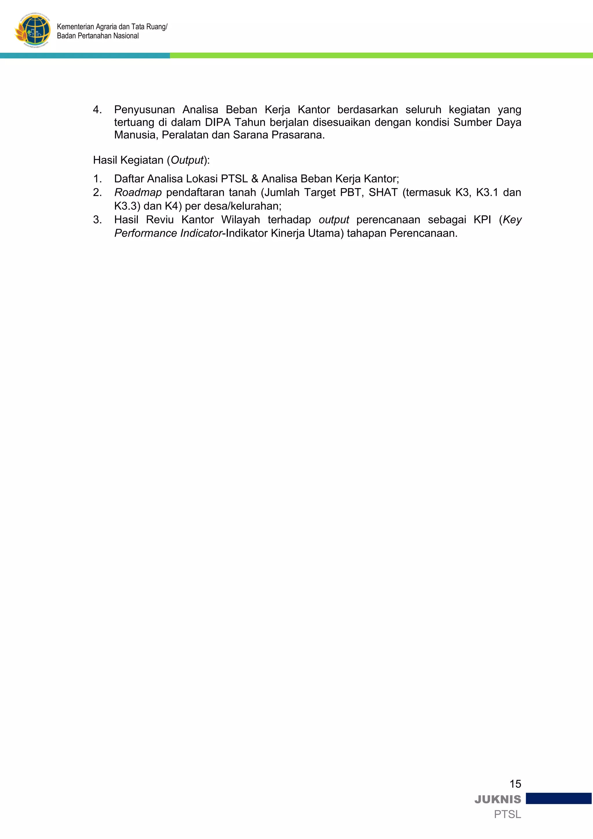 Petunjuk Teknis No 1 Tahun 2022 tentang PTSL 2022.pdf