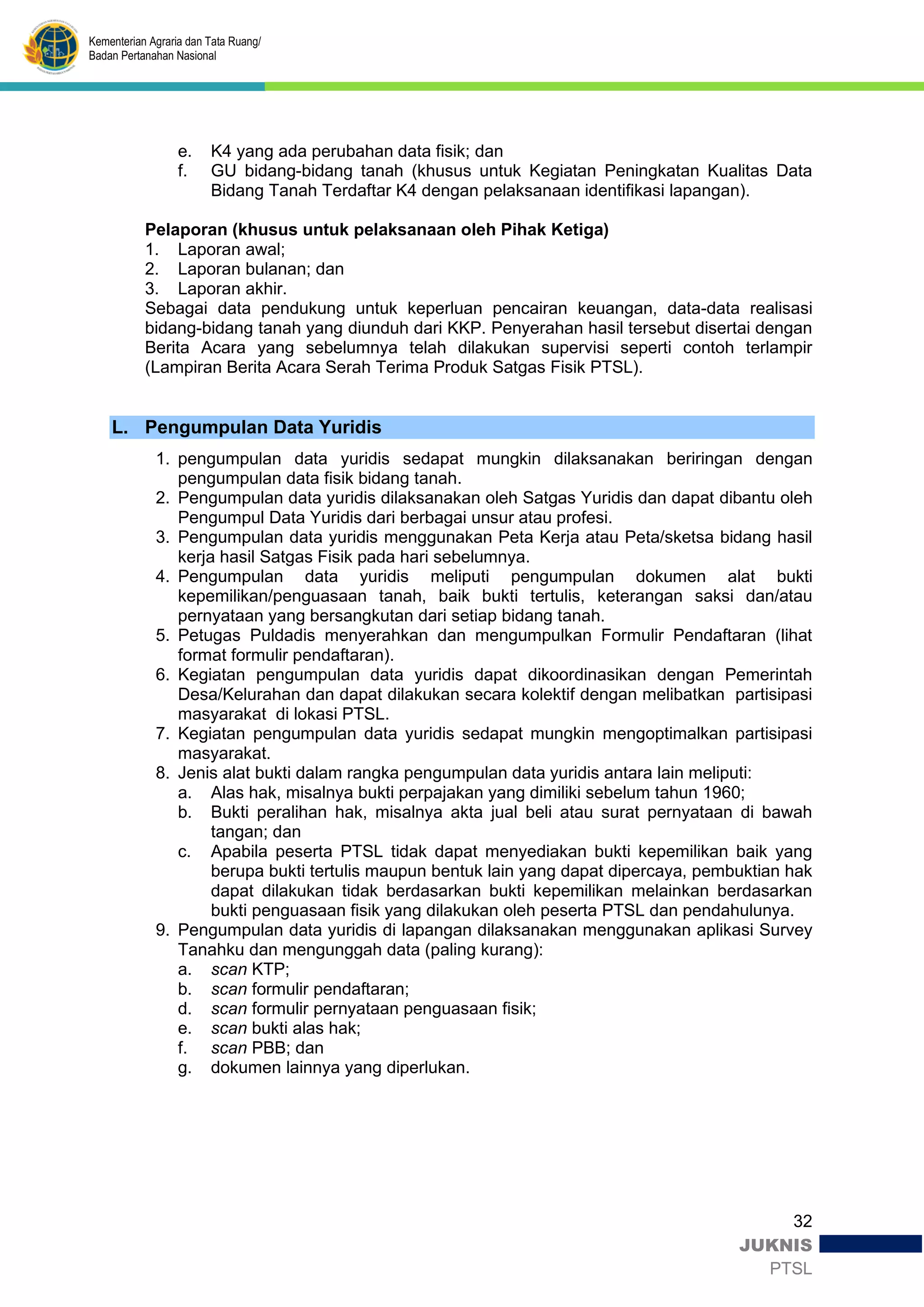 Petunjuk Teknis No 1 Tahun 2022 tentang PTSL 2022.pdf