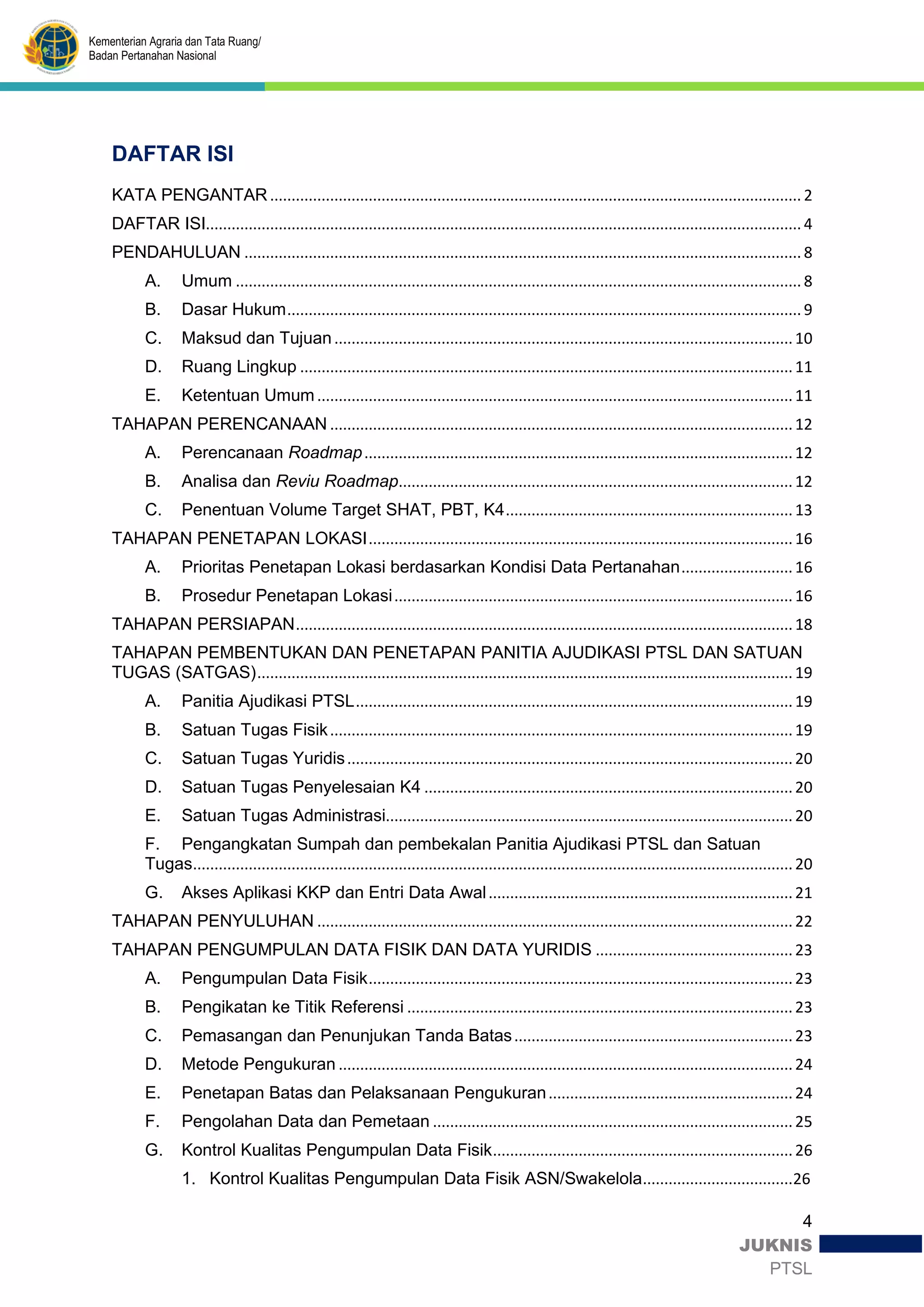 Petunjuk Teknis No 1 Tahun 2022 tentang PTSL 2022.pdf
