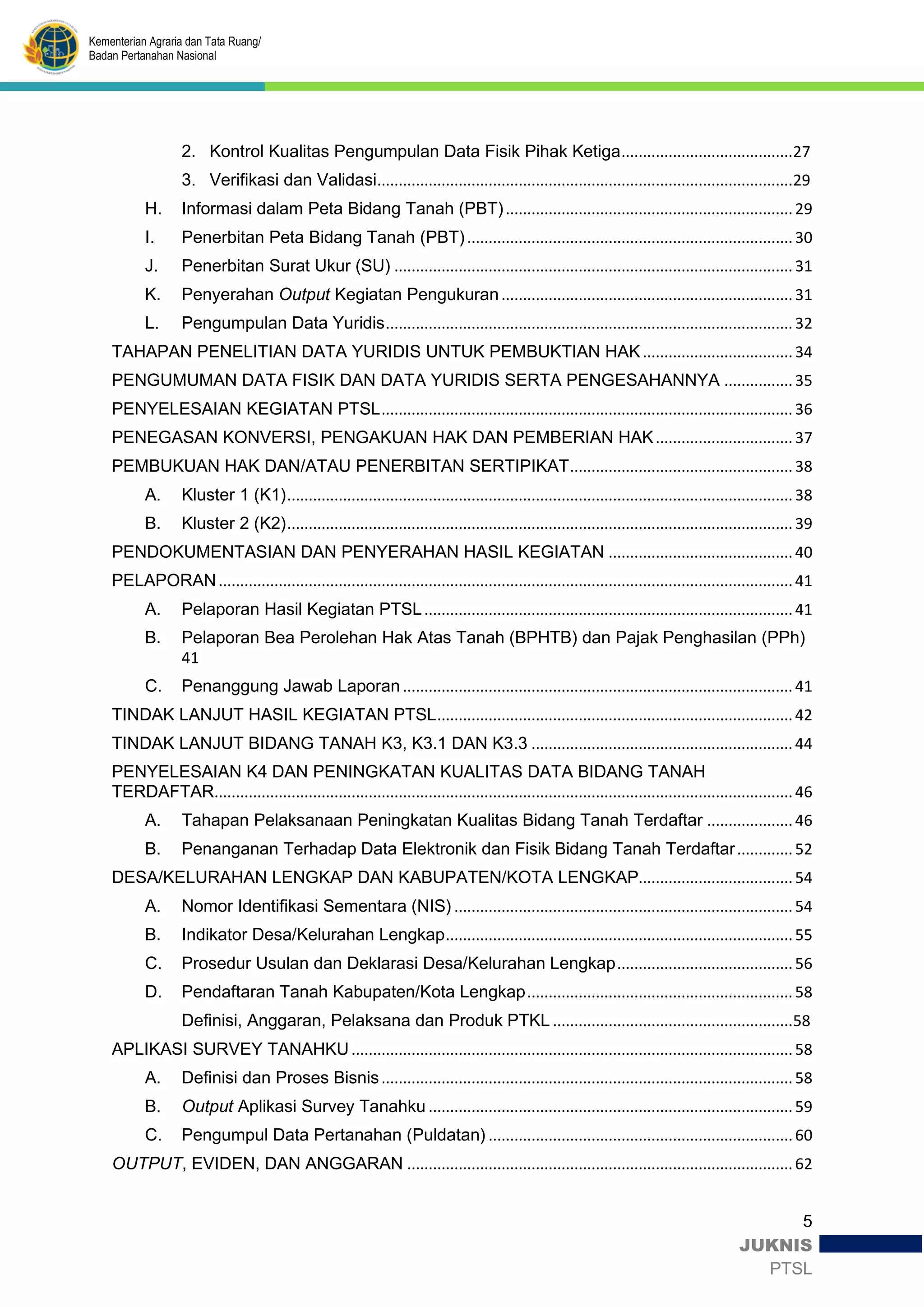 Petunjuk Teknis No 1 Tahun 2022 tentang PTSL 2022.pdf