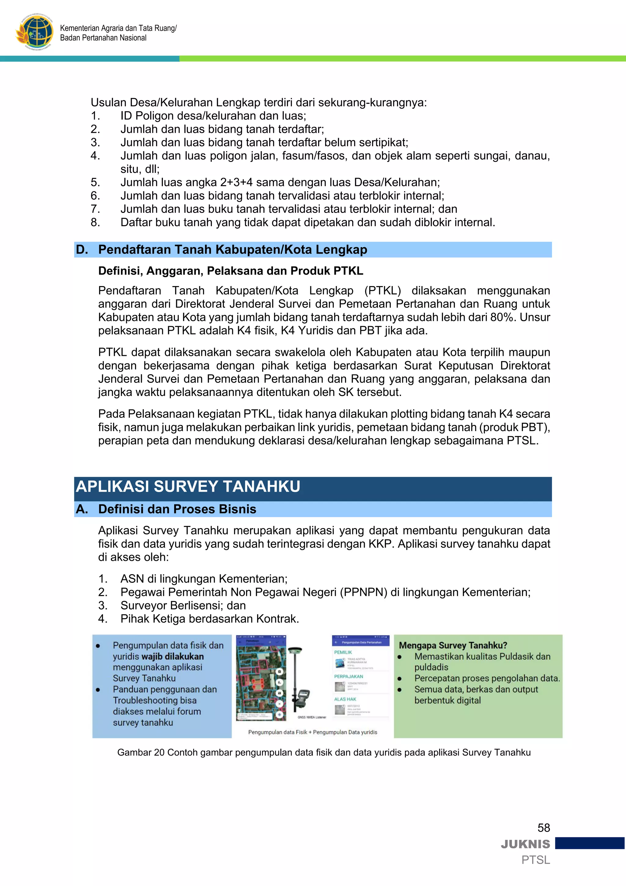 Petunjuk Teknis No 1 Tahun 2022 tentang PTSL 2022.pdf