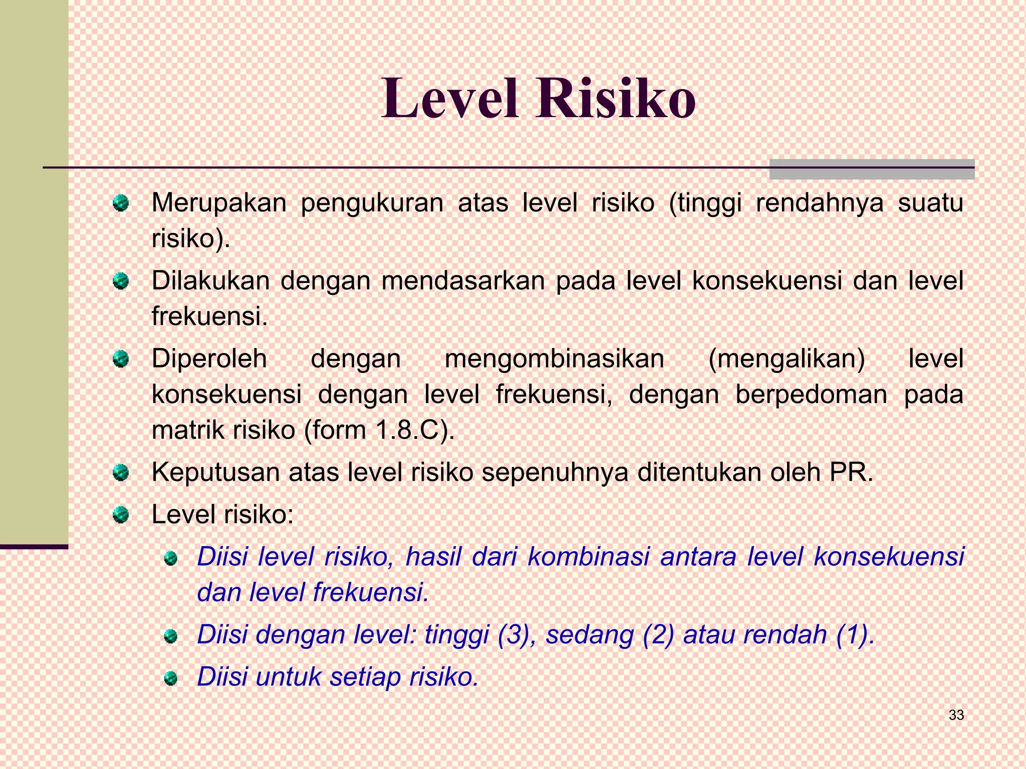 Petunjuk teknis pengisian form manajemen risiko kemenkeu | PDF