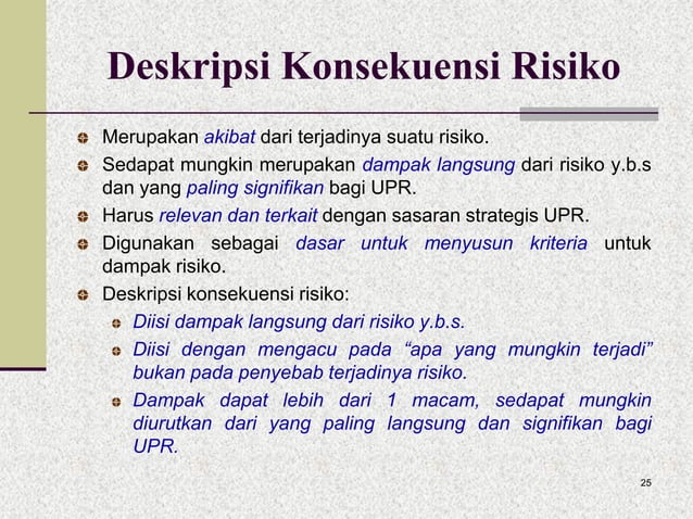 Petunjuk teknis pengisian form manajemen risiko kemenkeu | PDF