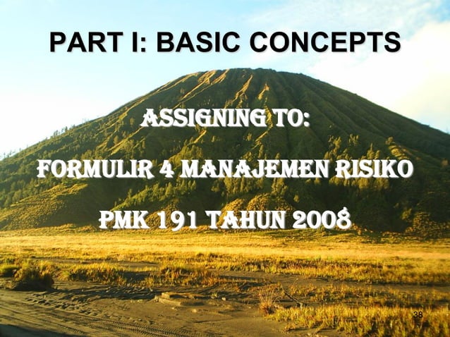 Petunjuk teknis pengisian form manajemen risiko kemenkeu | PDF