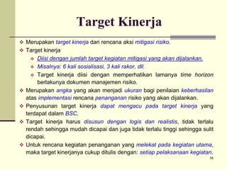 Petunjuk teknis pengisian form manajemen risiko kemenkeu | PDF