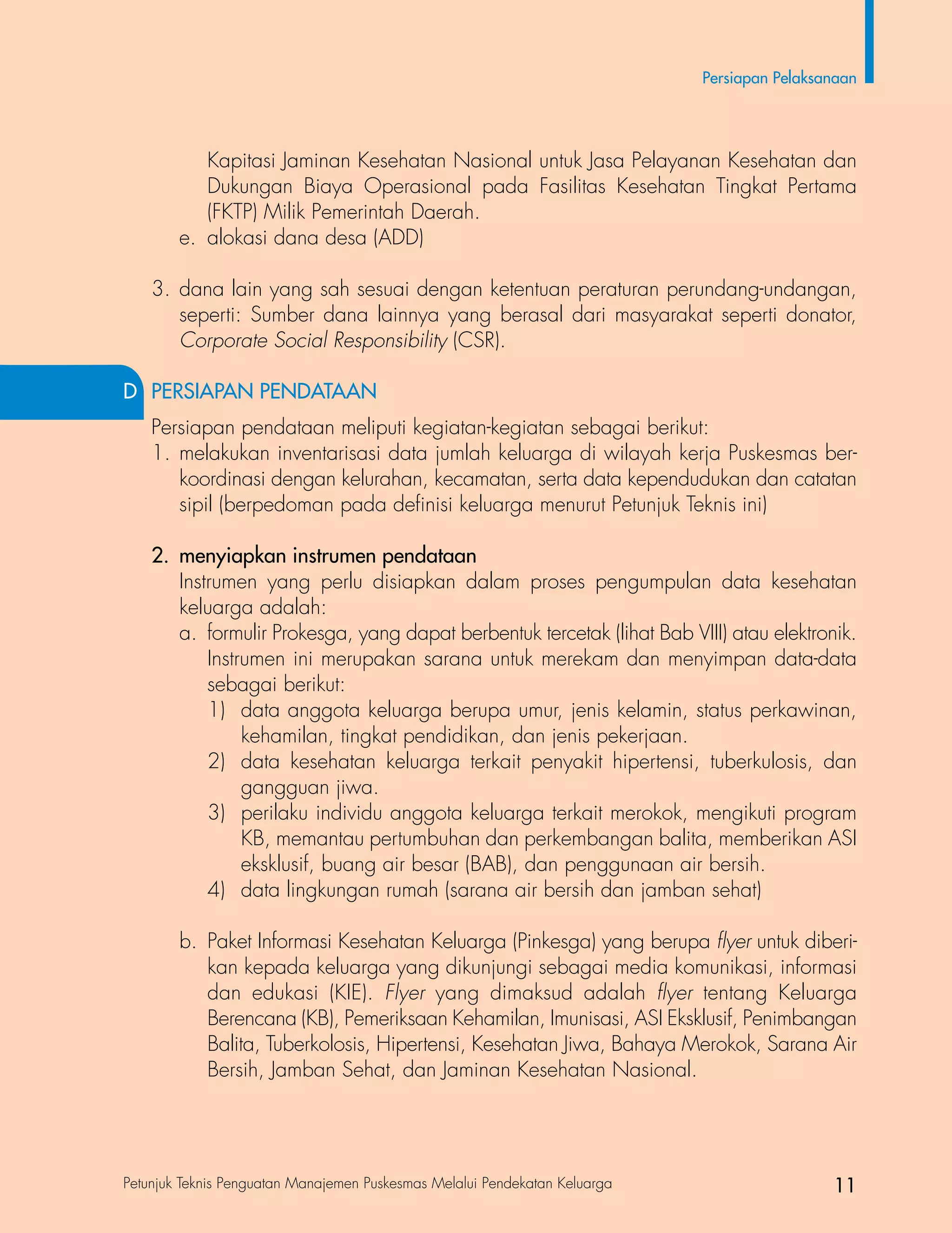 Petunjuk teknis pelaksanaan PIS-PK | PDF