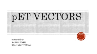 pET vectors | PPTX
