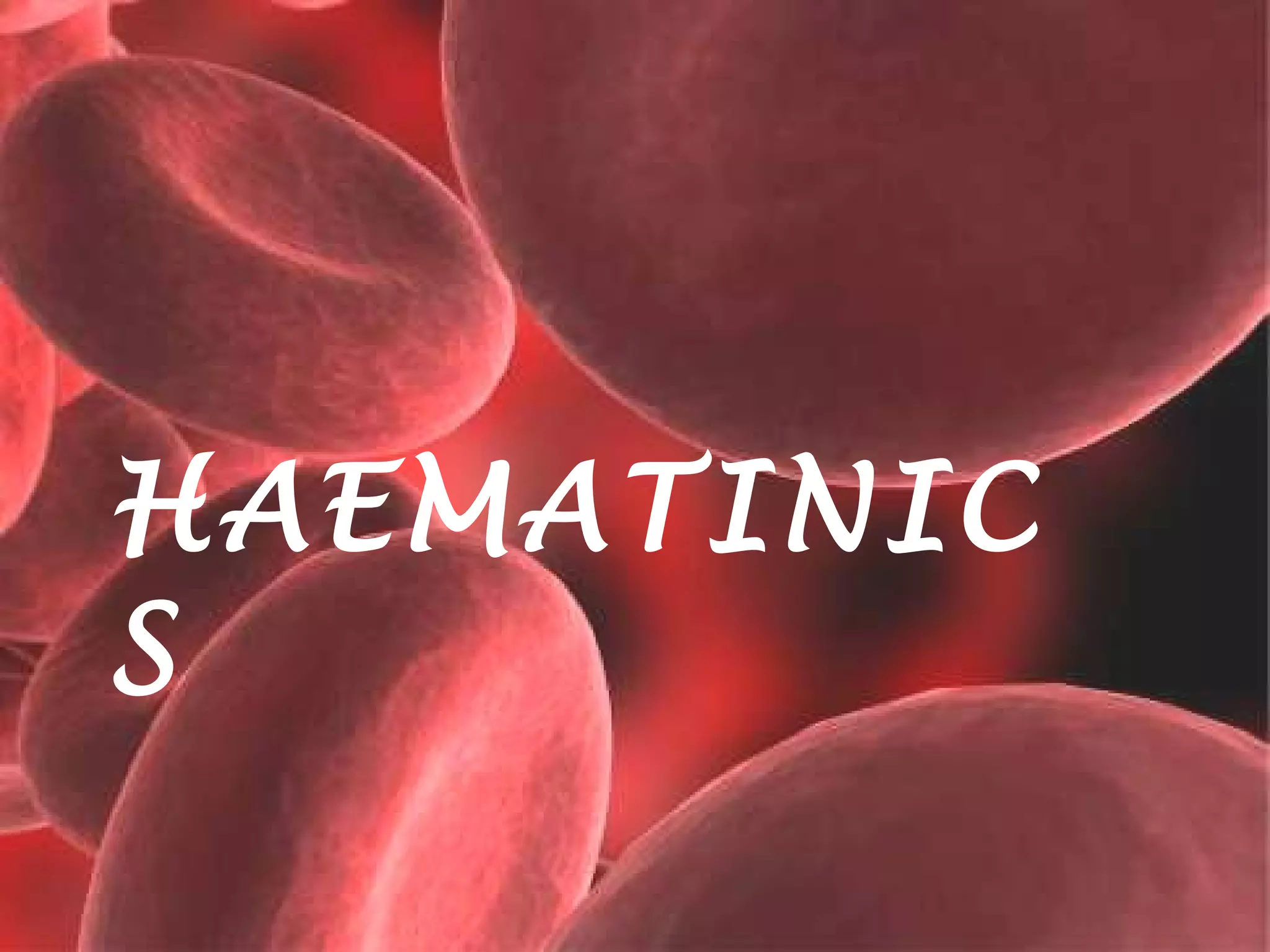 23.hematinics | PPT