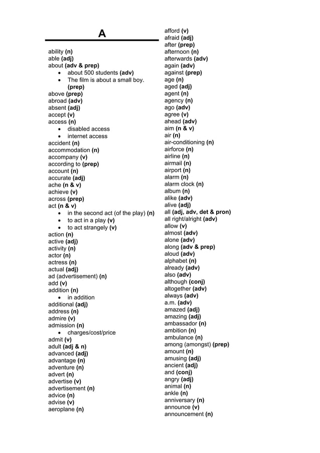 Pet vocabulary | PDF