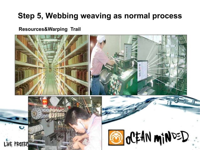 Pet webbing making process | PPTX
