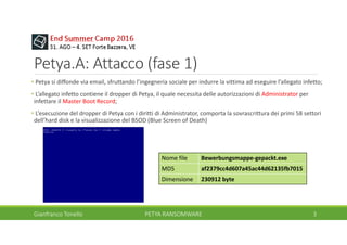 Petya Ransomware: sotto i riflettori | PDF | Computing | Technology ...