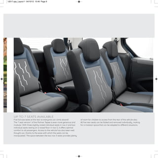 Peugeot Partner Tepee Range Brochure | PDF