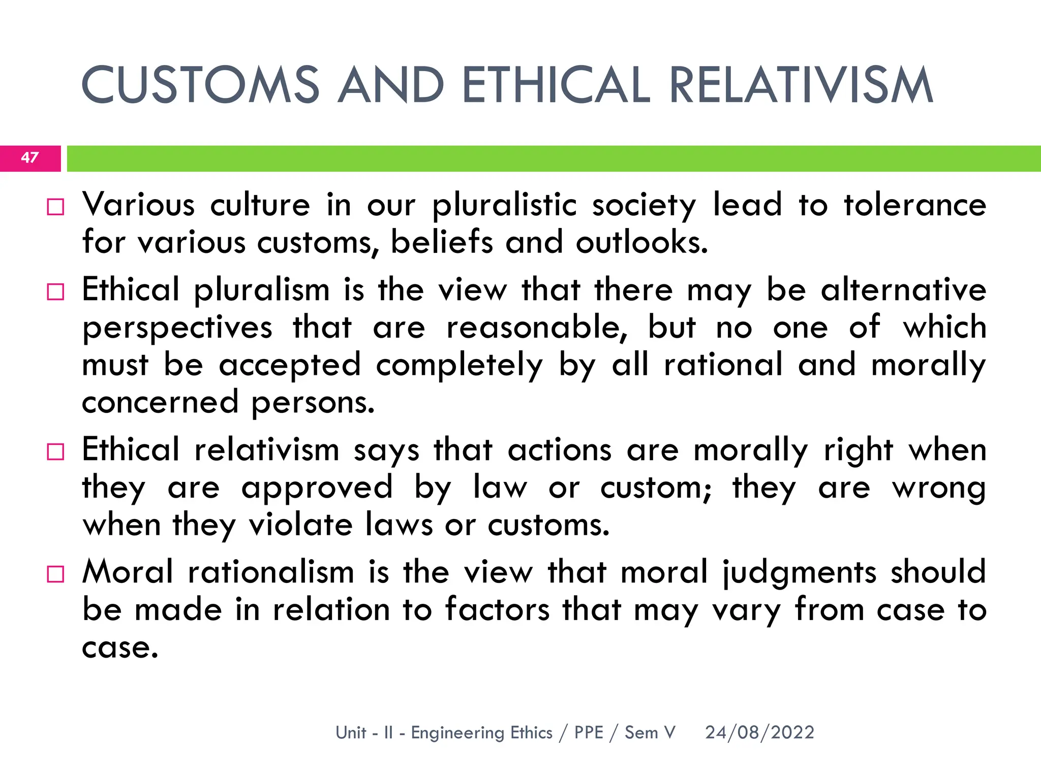 Professional Ethics - Engineering ethics | PDF