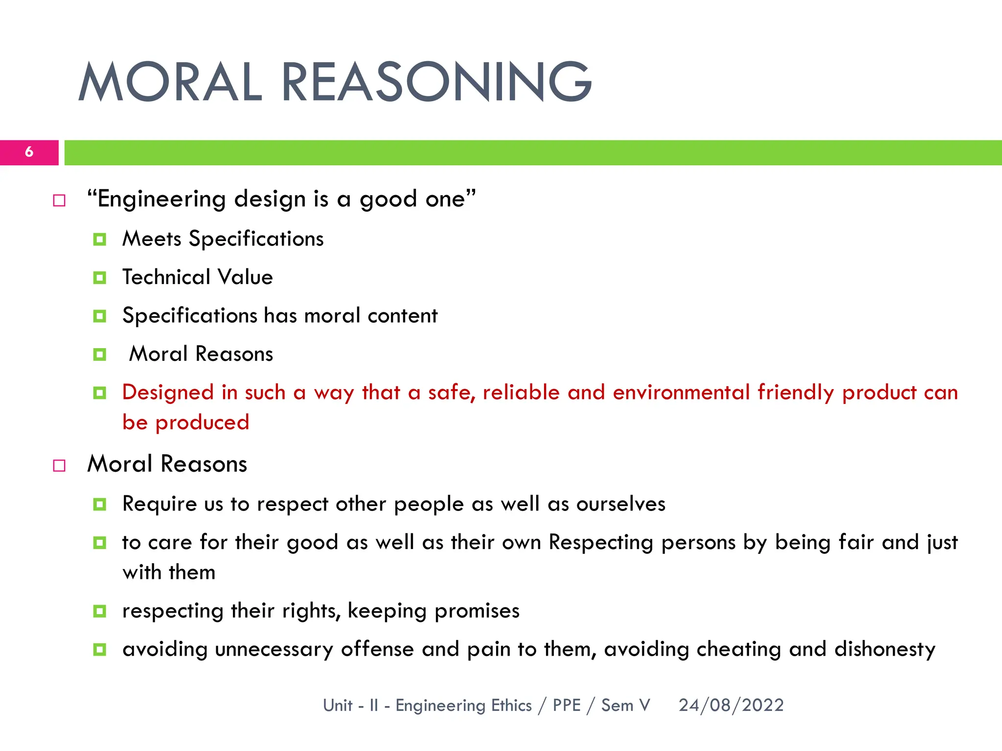 Professional Ethics - Engineering ethics | PDF