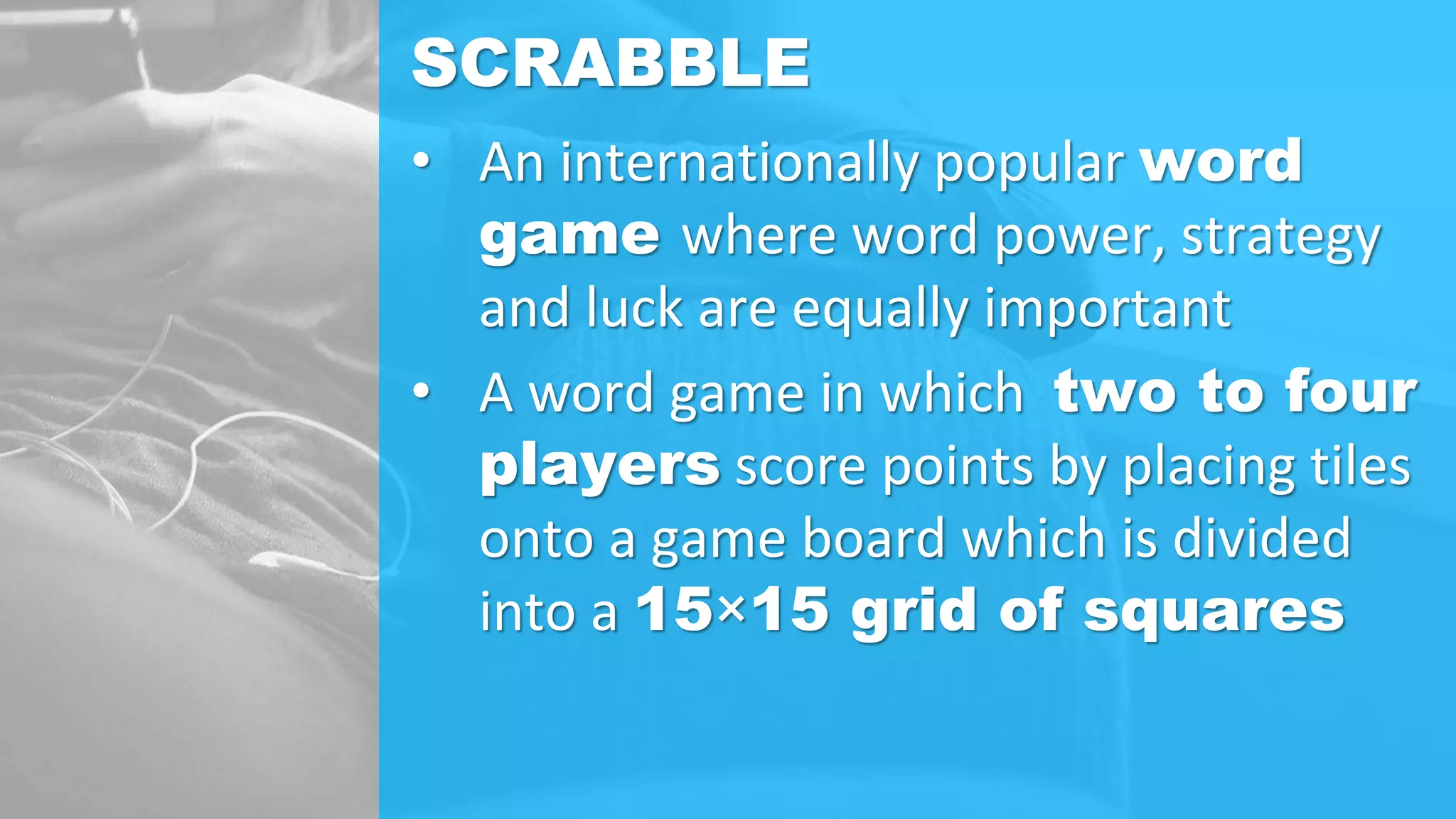 SCRABBLE - MAPEH 8 (Physical Education 3rd Quarter) | PPTX