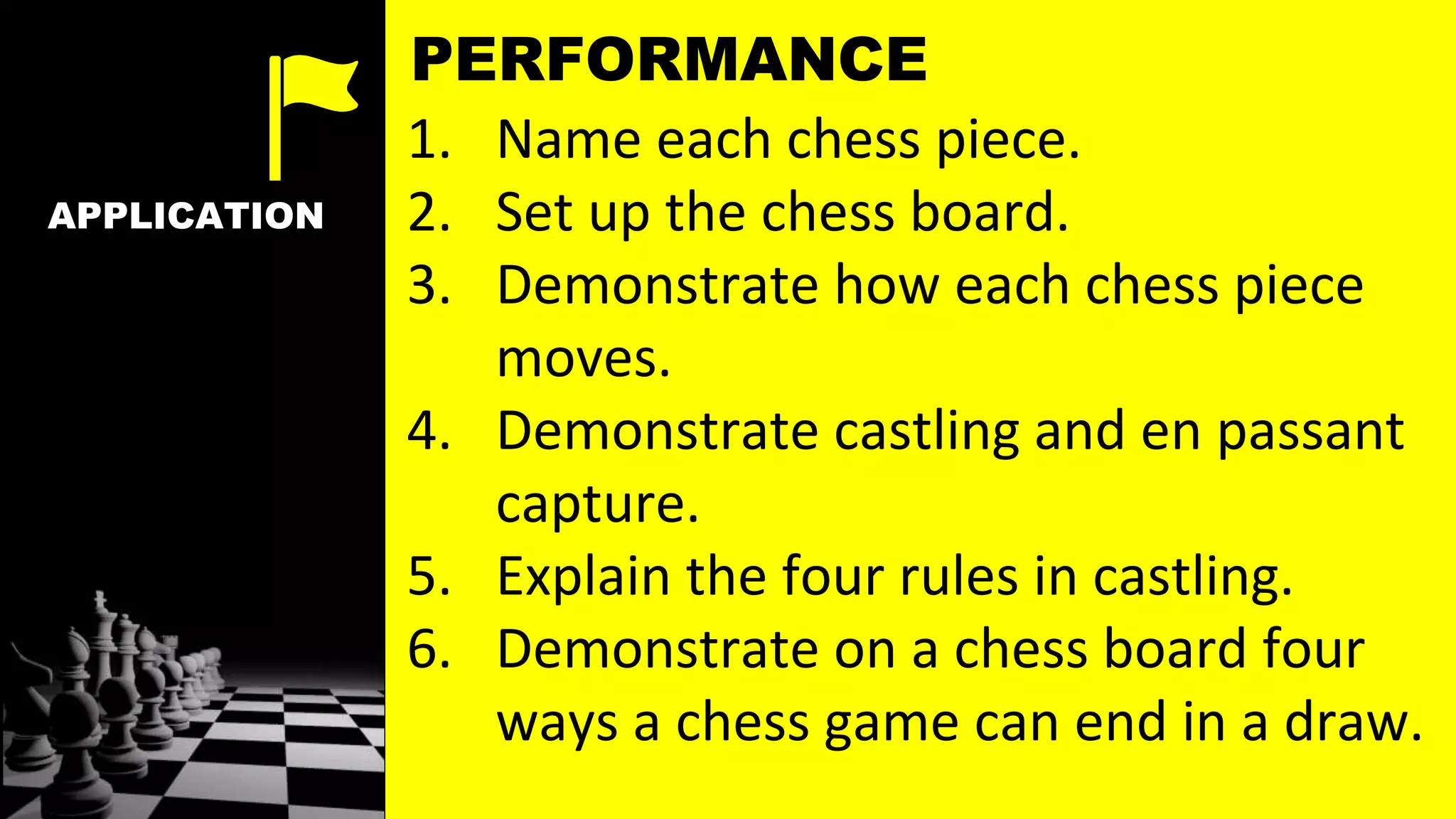 CHESS - MAPEH 8 (Physical Education 3rd Quarter) | PPTX