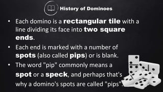 DOMINO - MAPEH 8 (Physical Education 3rd Quarter) | PPTX