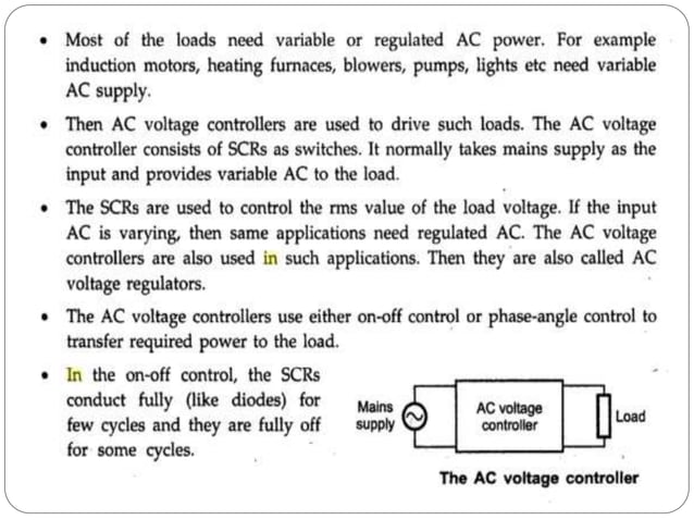 PE UNIT V - AC VOLTAGE CONTROLLERS AND CYCLOCONVERTERS.ppt