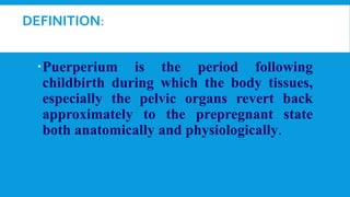 Peurperium | PPT