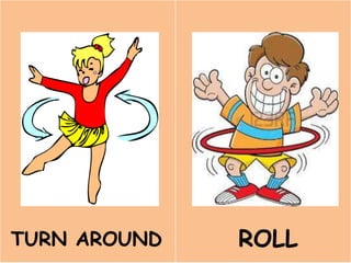 Turn Around Clip Art Action