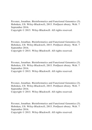 Pevsner, Jonathan. Bioinformatics and Functional Genomics (3)..docx ...