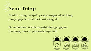 jenis jenis pewadahan pada sistem persampahan | PDF