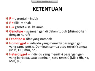 pewarisan-sifat ipa biologi 9 smpn negeri ppt | PPT