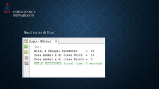 Pewarisan (inheritance) pada JAVA | PPTX
