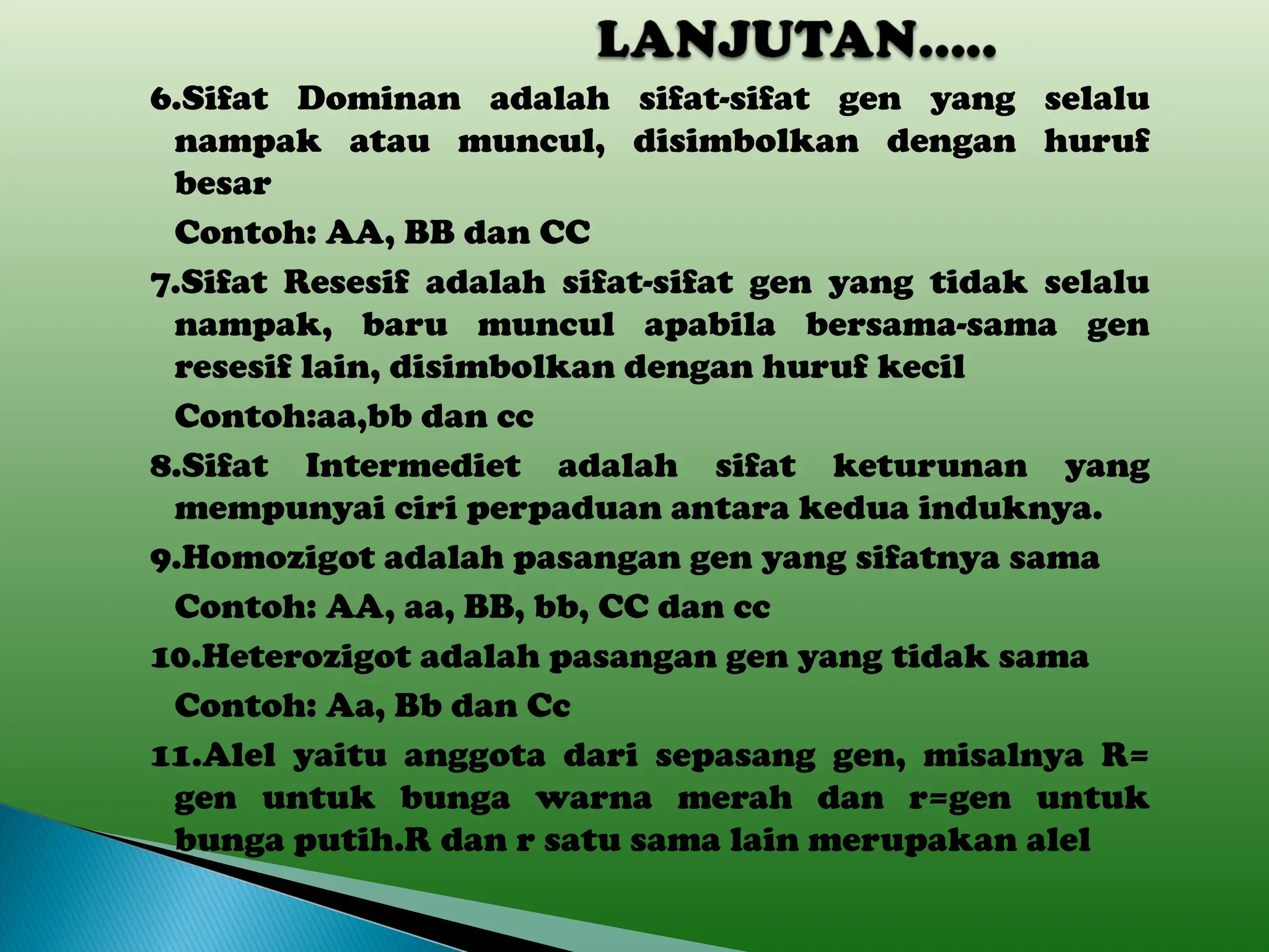 PEWARISAN SIFAT-1.ppt for biology classs | PPT